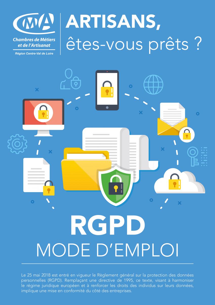 RGPD, mode d'emploi | www.cma41.fr